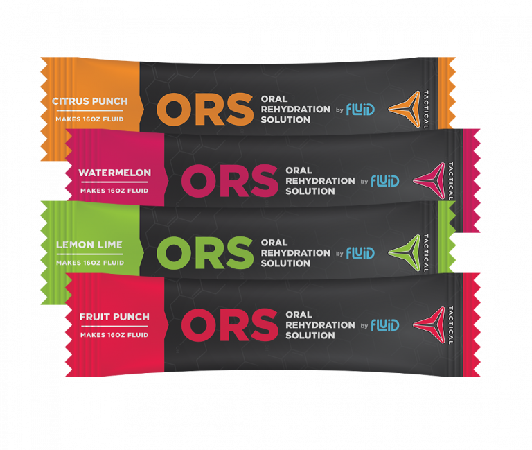 Oral Rehydration Solution – Fluid Tactical | Professional Electrolyte ...